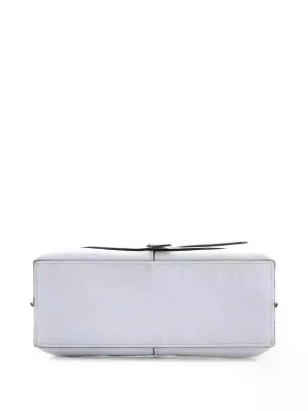 Loewe Leather Mini Satchel - Blue