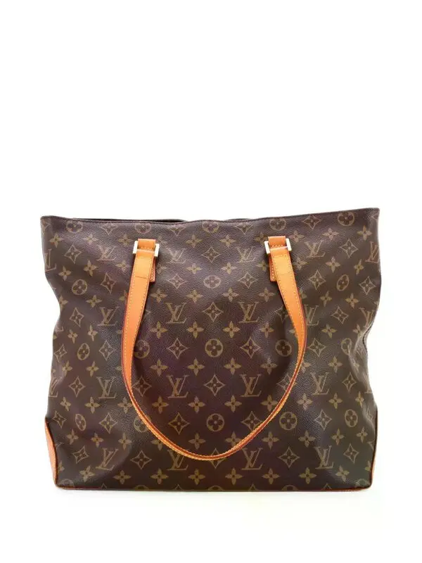 LOUIS VUITTON Monogram Canvas Cabas Mezzo Tote Bag
