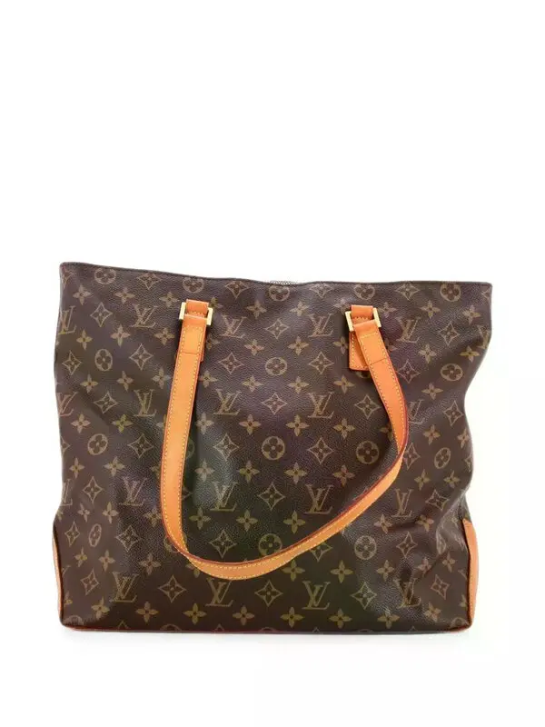 LOUIS VUITTON Monogram Canvas Cabas Mezzo Tote Bag