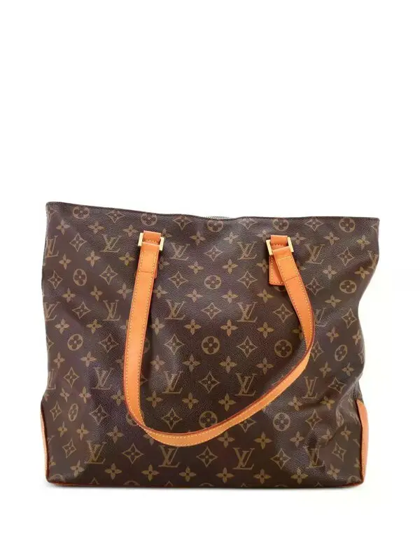 LOUIS VUITTON Monogram Canvas Cabas Mezzo Tote Bag