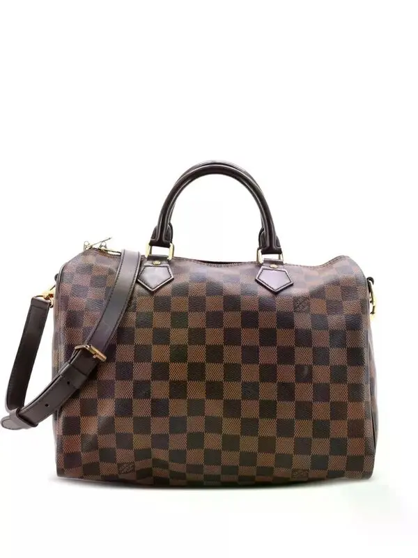 LOUIS VUITTON Speedy Bandouliere Bag Damier 30 Shoulder Bag - Brown