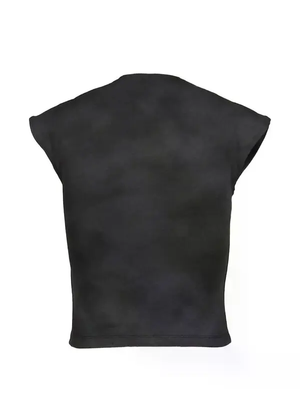 ANOMALIES DEPARTMENT Graphic-print Mock-neck T-shirt