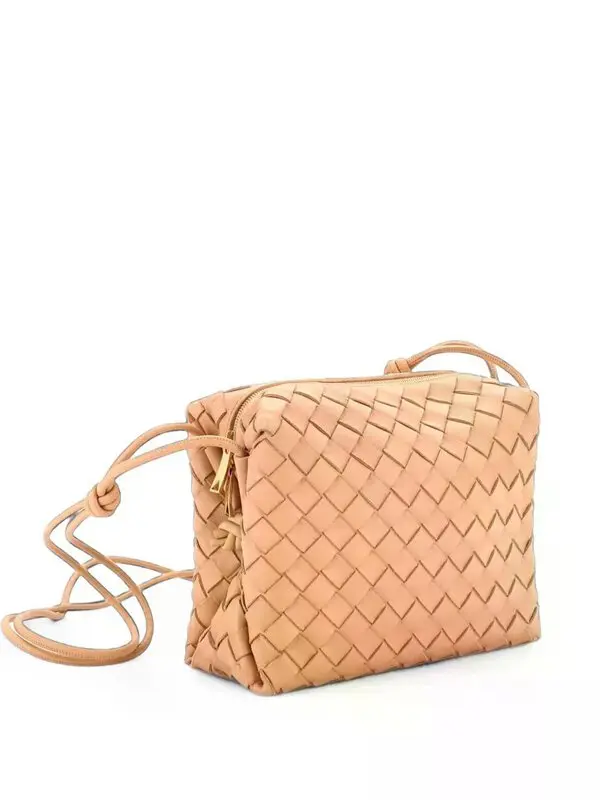 Bottega Veneta Loop Intrecciato Nappa Cross Body Bag