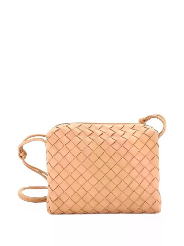 Bottega Veneta Loop Intrecciato Nappa Cross Body Bag