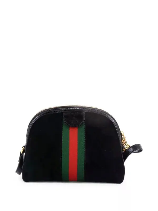 Gucci Ophidia Dome Suede Small Cross Body Bag