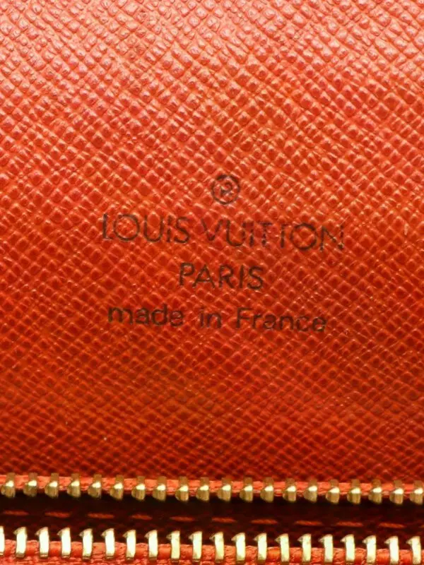 LOUIS VUITTON 2001 Damier Ebene Tribeca Carre Shoulder Bag