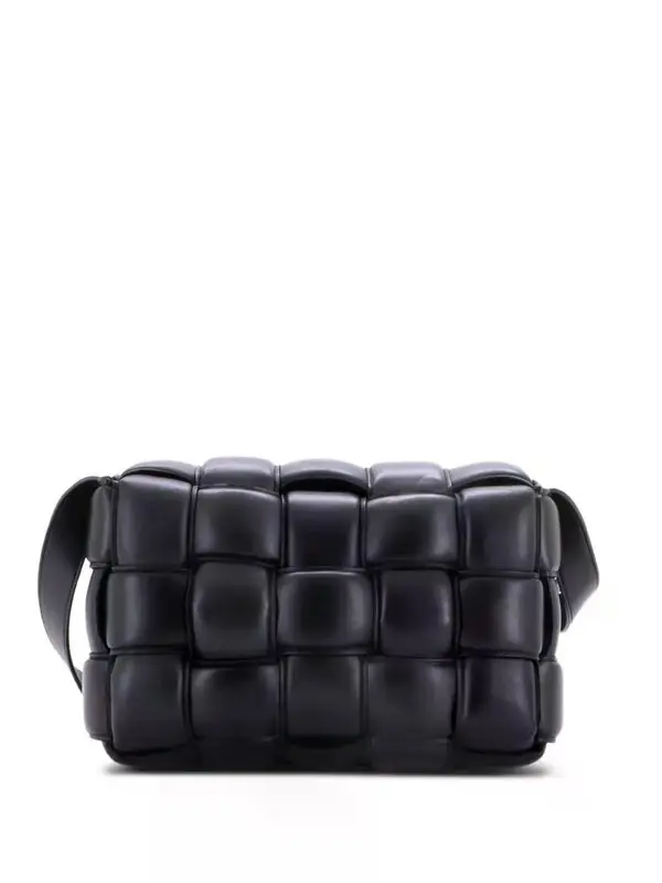Bottega Veneta Cassette Padded Maxi Crossbody Bag - Black