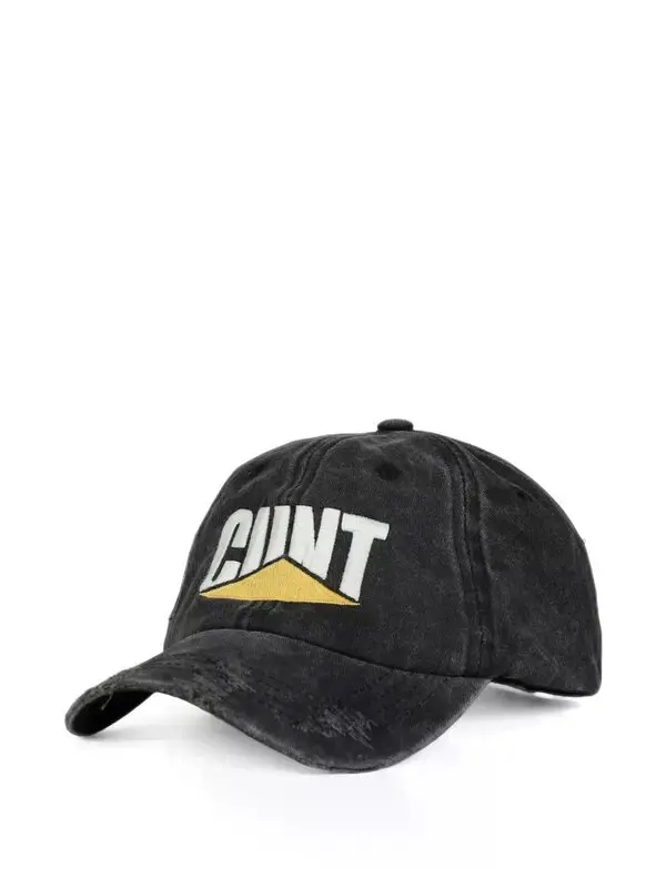 CAPTURE GALLERY Distressed Embroidered Baseball Cap