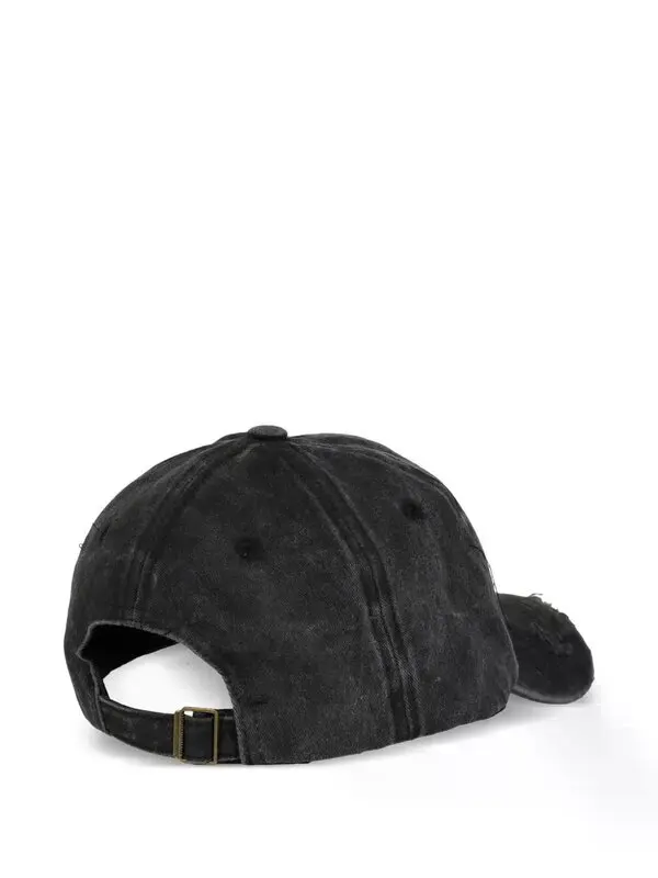 CAPTURE GALLERY Distressed Embroidered Baseball Cap
