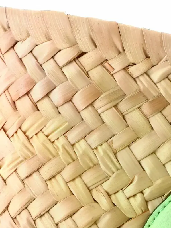 Gucci Small Open Woven Raffia Tote Bag