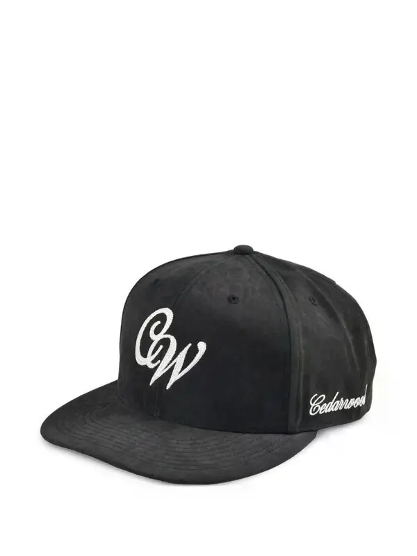CEDARWOOD Embroidered Logo Snapback Baseball Hat