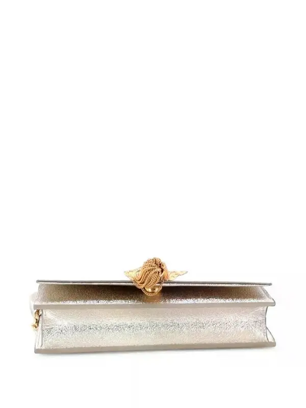 Saint Laurent Classic Monogram Tassel Chain Wallet Leather Cross Body Bag