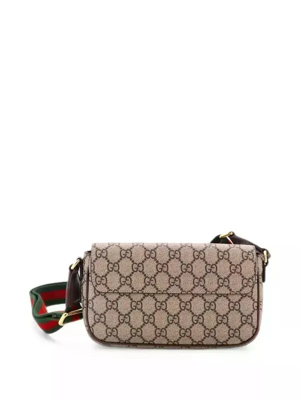 Gucci Ophidia Envelope Flap Gg Coated Canvas Mini Shoulder Bag