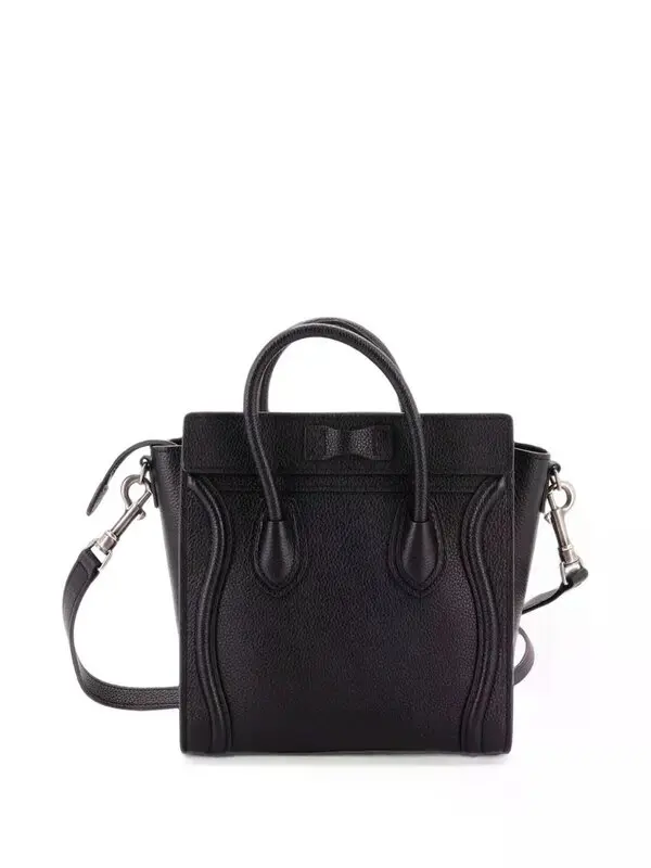 Celine Luggage Bag Grainy Leather Nano Crossbody Bag