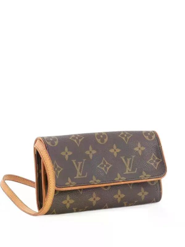 LOUIS VUITTON Monogram Canvas Twin Handbag