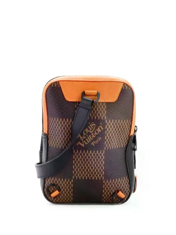 LOUIS VUITTON Nigo Amazone Sling Bag Limited Edition Giant Damier And Monogram Canvas Cross Body Bag - Brown