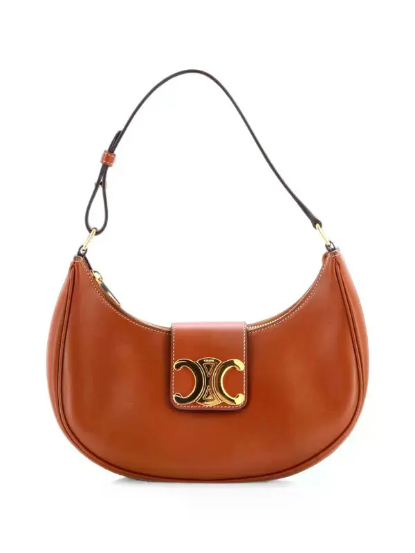 Celine Ava Triomphe Bag Leather Shoulder Bag