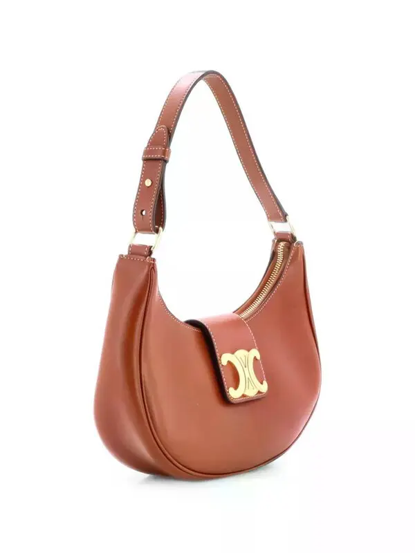 Celine Ava Triomphe Bag Leather Shoulder Bag