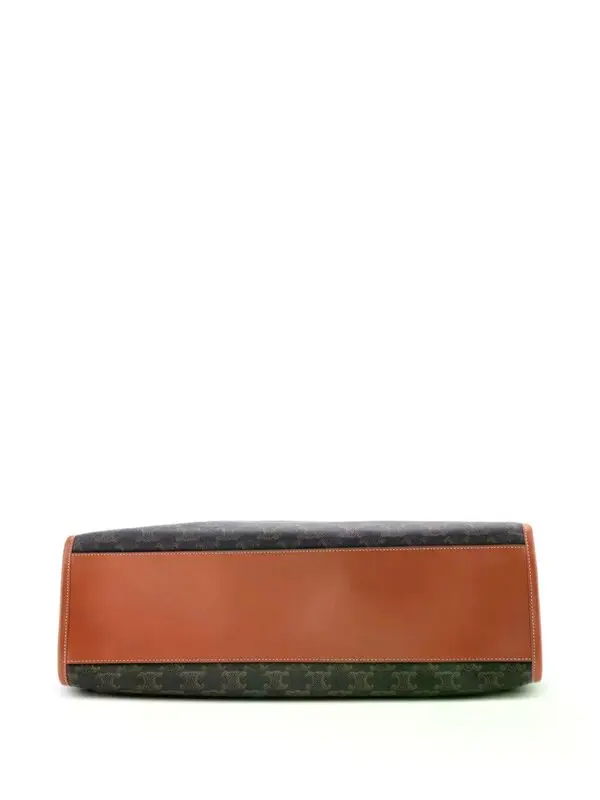 Celine Horizontal Cabas Triomphe Tote Bag - Brown
