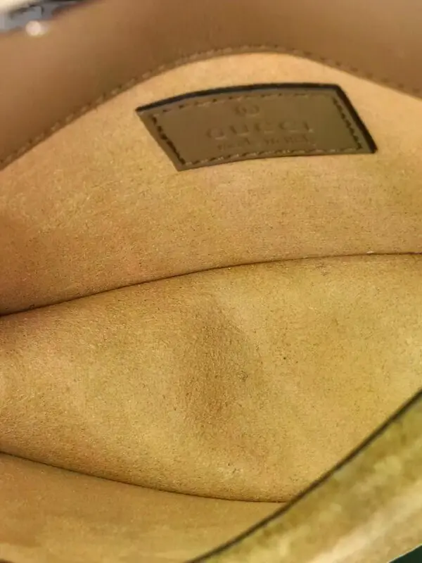 Gucci Dionysus Bag Gg Coated Canvas Super Mini Cross Body Bag - Brown