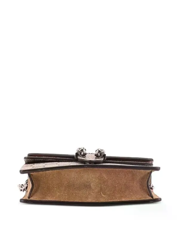 Gucci Dionysus Gg Coated Canvas Super Mini Crossbody Bag