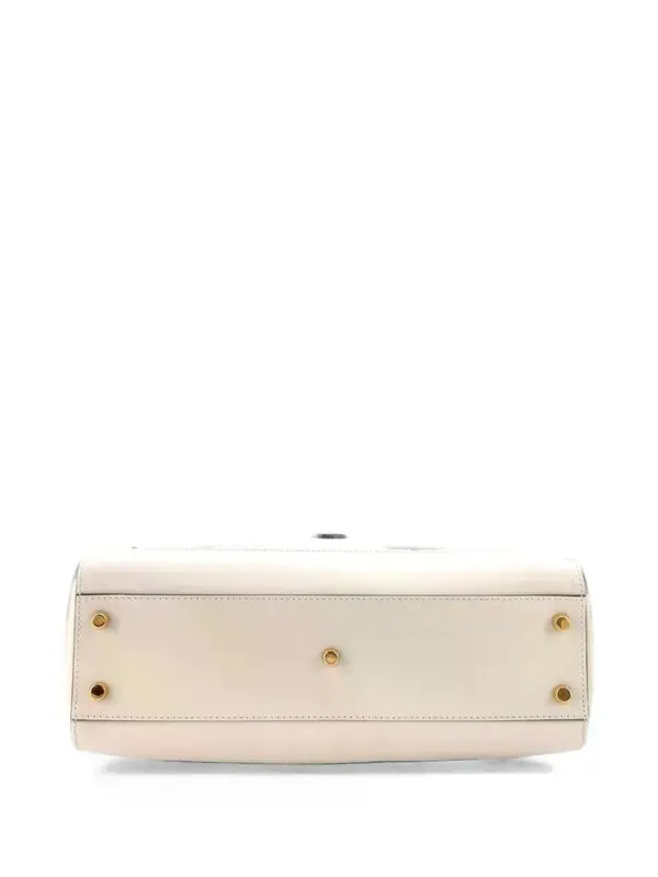 Gucci Jackie 1961 Web Leather Medium Tote Bag
