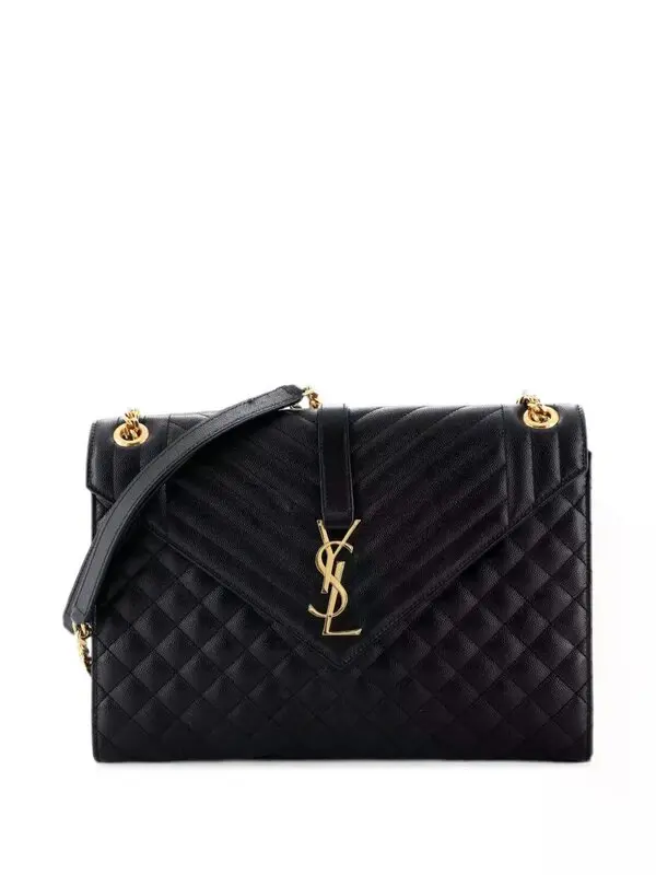 Saint Laurent Monogram Envelope Satchel