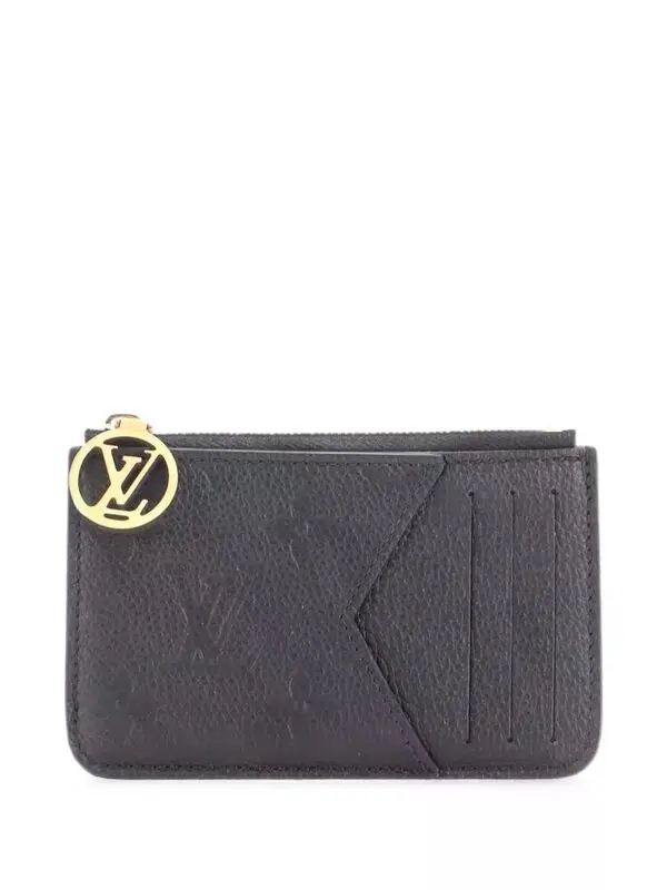LOUIS VUITTON Romy Monogram Empreinte Leather Card Holder