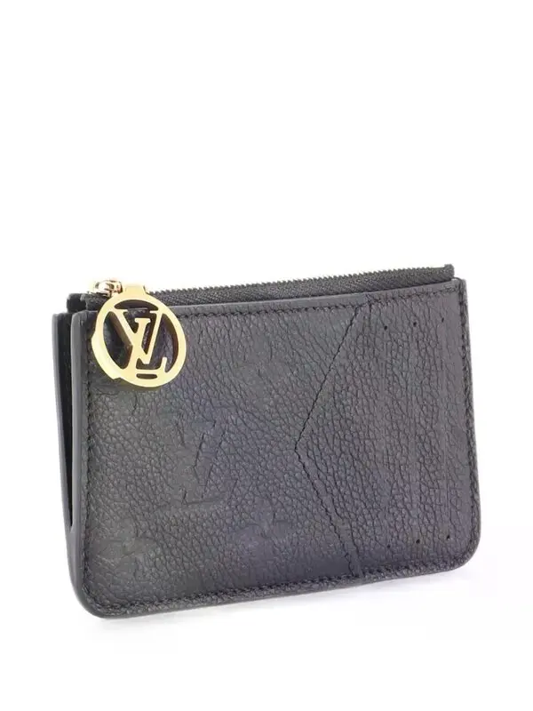 LOUIS VUITTON Romy Monogram Empreinte Leather Card Holder
