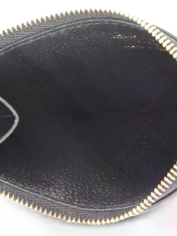 LOUIS VUITTON Romy Monogram Empreinte Leather Card Holder