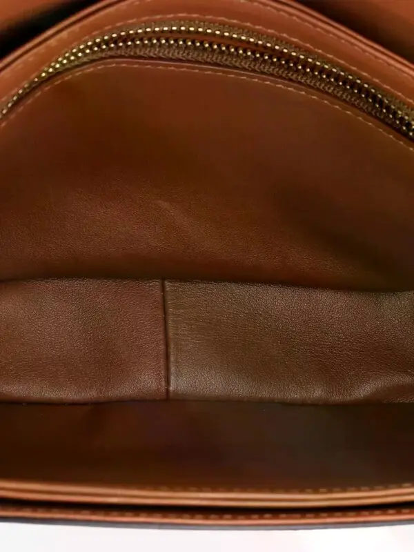 Celine Triomphe Coated Canvas Teen Shoulder Bag - Brown