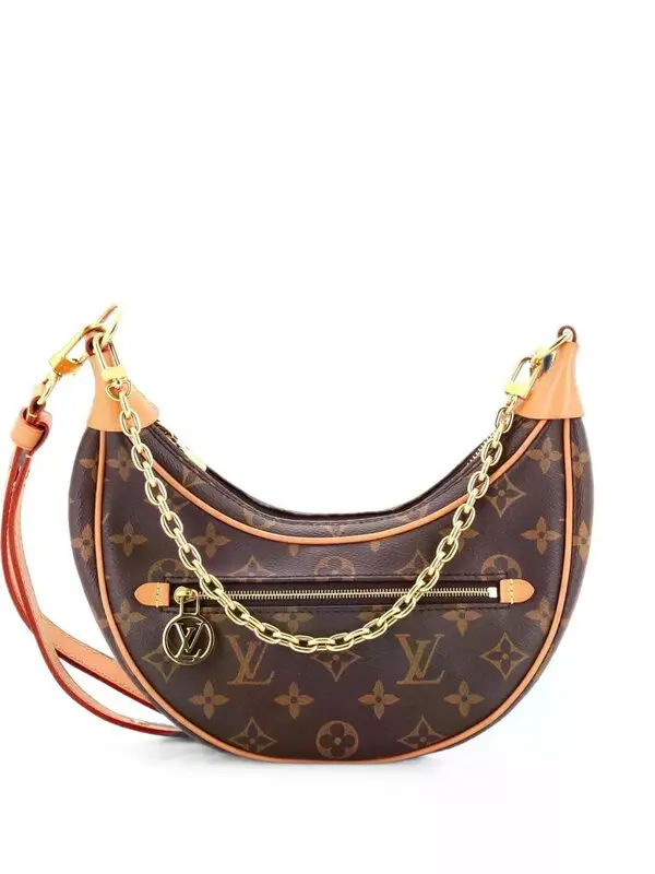LOUIS VUITTON Monogram Canvas Loop Hobo Bag