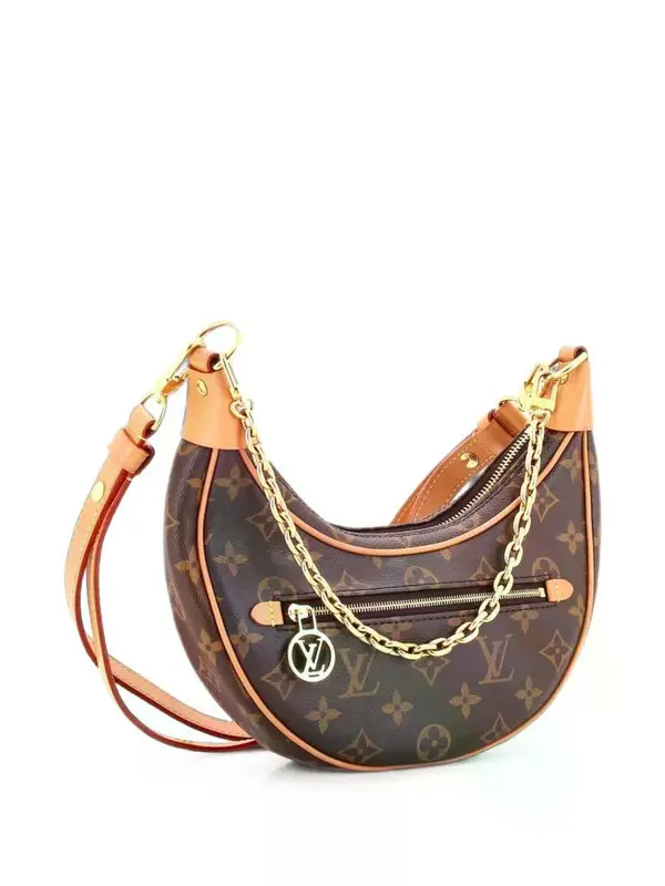 LOUIS VUITTON Monogram Canvas Loop Hobo Bag