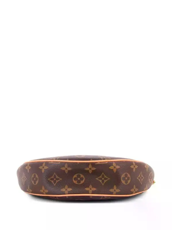 LOUIS VUITTON Monogram Canvas Loop Hobo Bag - Brown