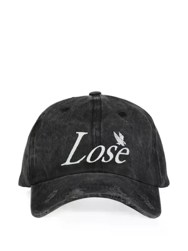 CAPTURE GALLERY Distressed Embroidered Cap
