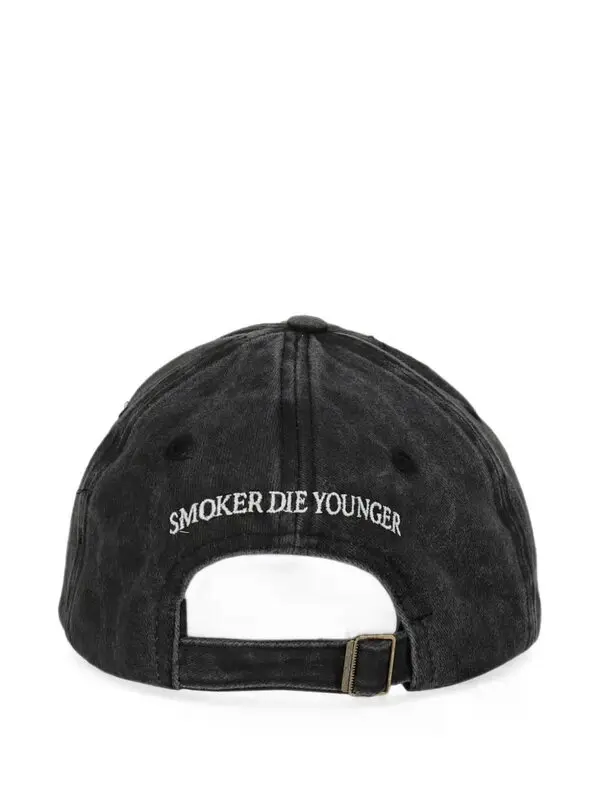 CAPTURE GALLERY Distressed Embroidered Cap