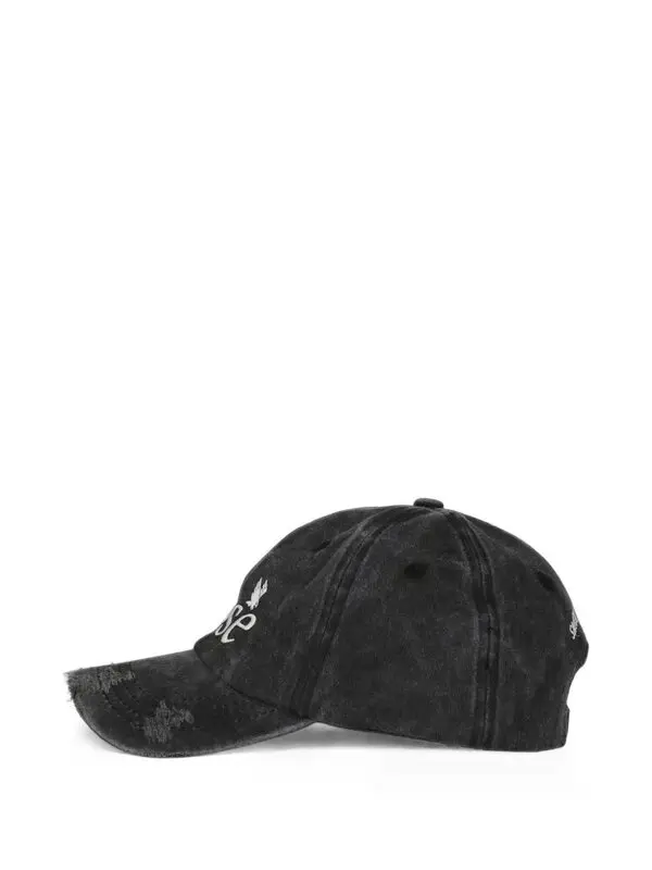 CAPTURE GALLERY Distressed Embroidered Cap