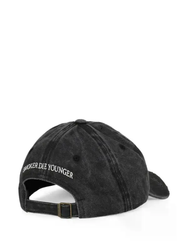 CAPTURE GALLERY Distressed Embroidered Cap