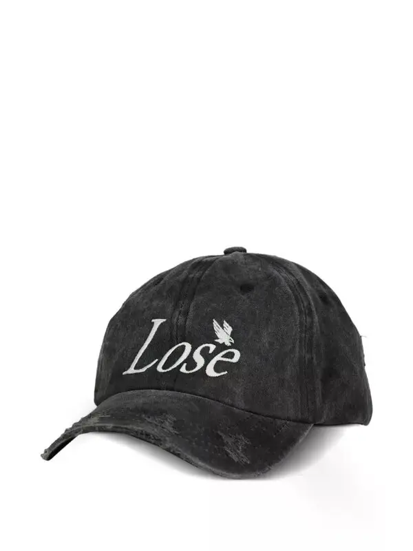 CAPTURE GALLERY Distressed Embroidered Cap
