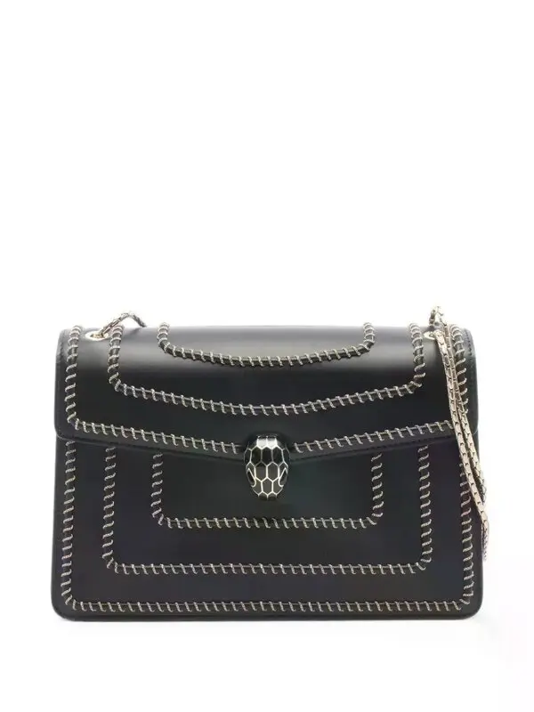 BVLGARI 2010s Serpenti Forever Chain Shoulder Bag