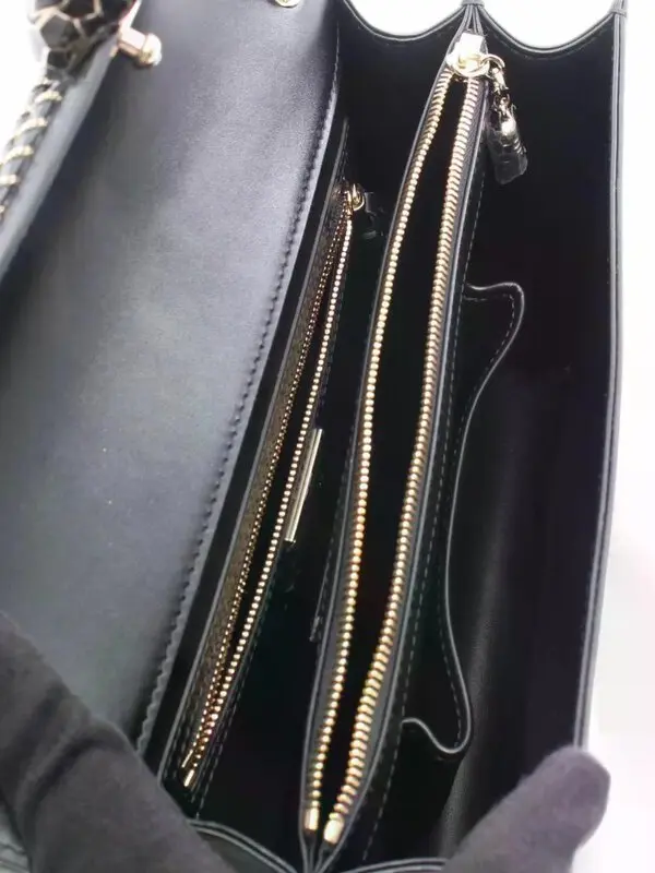 BVLGARI 2010s Serpenti Forever Chain Shoulder Bag