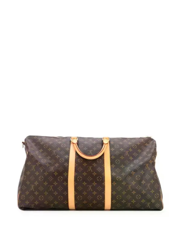 LOUIS VUITTON Keepall Bandouliere Bag Monogram Canvas 60 Travel Bag