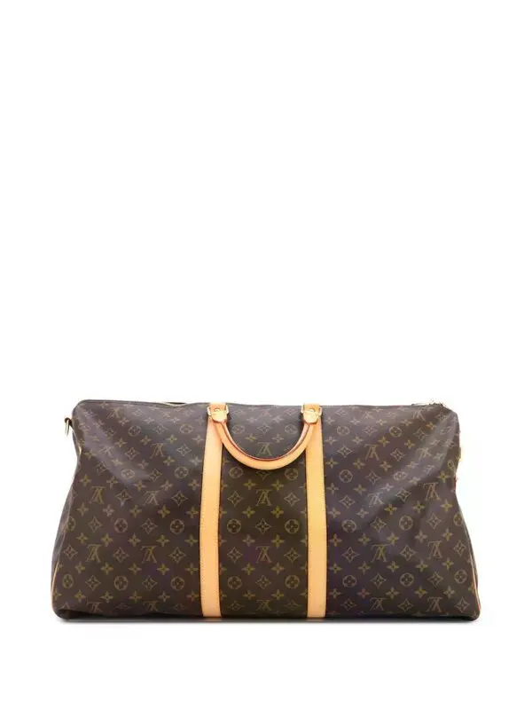 LOUIS VUITTON Keepall Bandouliere Monogram Canvas Travel Bag