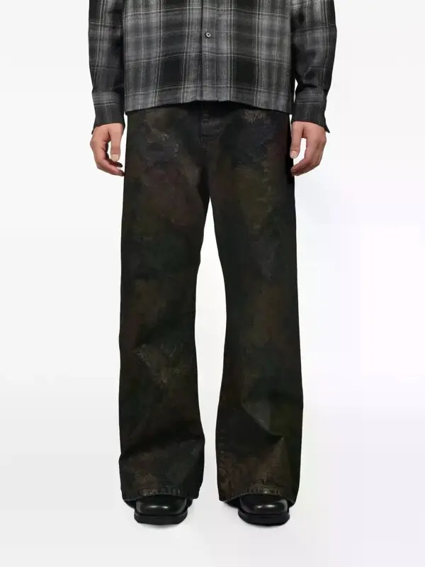 CEDARWOOD Saunter Cut Aged-effect Jeans