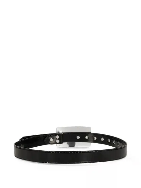 BOSSUP Logo-plaque Enamel-finish Belt