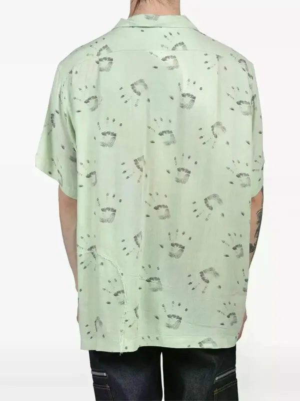 BOW WOW Handprint-print Short-sleeve Shirt