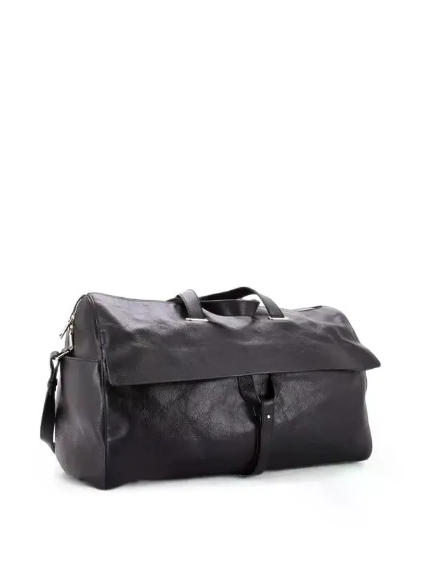 Saint Laurent Flap Pocket Duffle Bag Leather Large Travel Bag