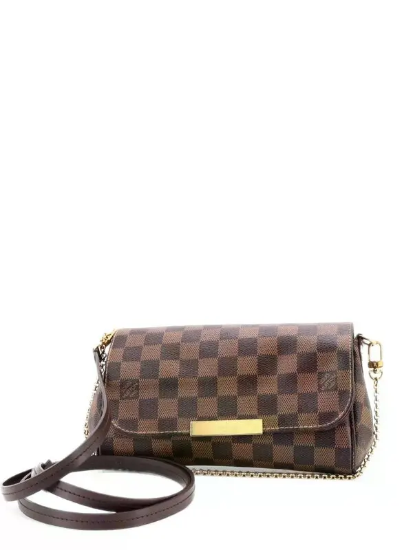 LOUIS VUITTON Damier Pm Favorite Crossbody Bag - Brown