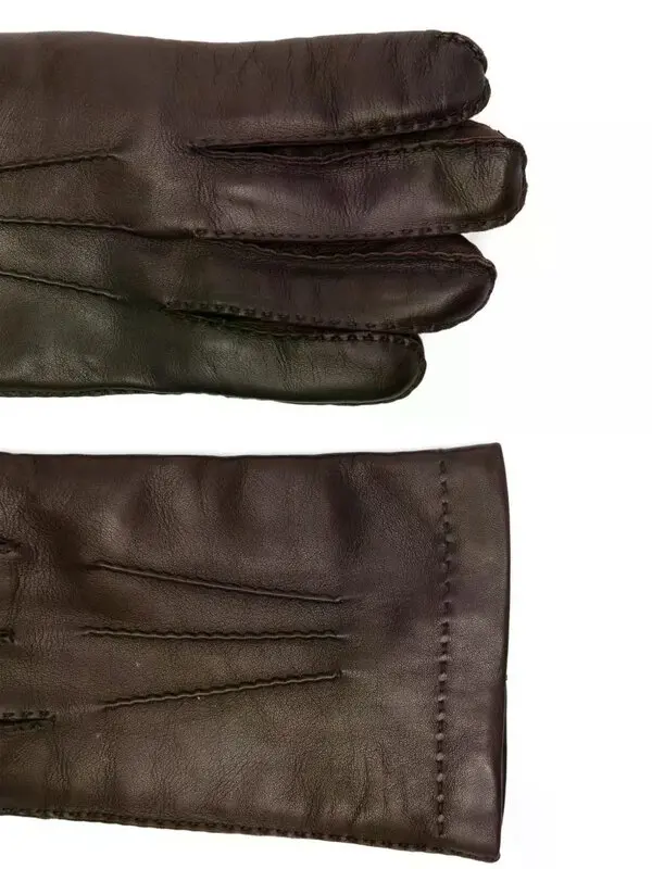 Eleventy Stitched-detail Gloves