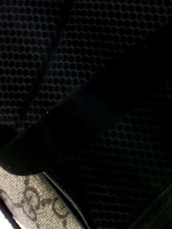 Gucci Gg Coated Canvas Backpack